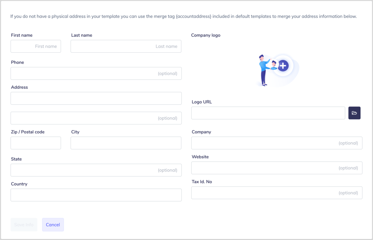 Email Profile Info – Boundless Zone