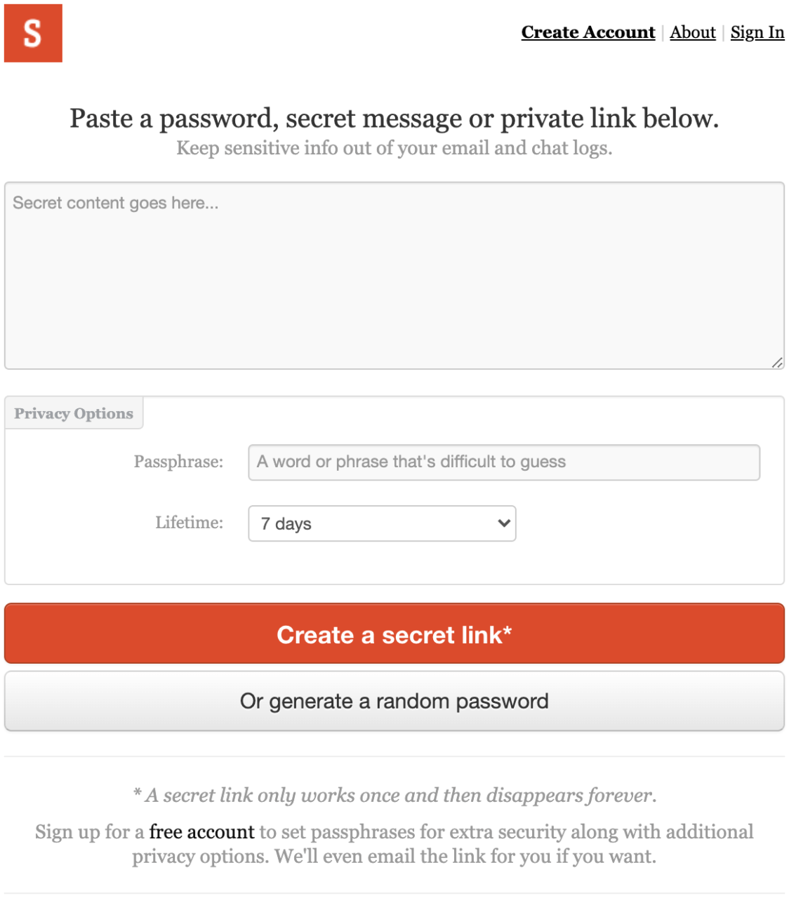Safely Sharing Secrets Using a Secure Message Passing Service ...